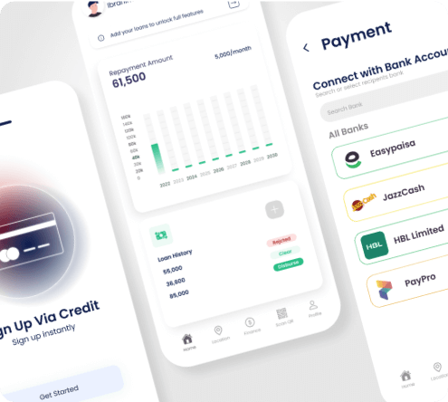 Mobile App Interfaces